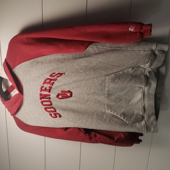 STARTER | Shirts & Tops | Boys Starter Hoodie Ou Boomer Sooner | Poshmark